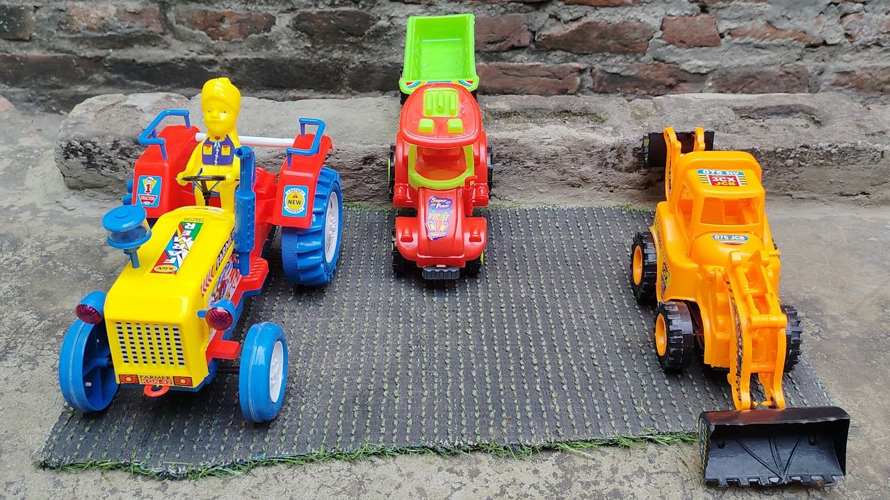 Unboxing Kishan Tractor big unboxing🚜🚜 | Neeraj Toys - YouTube