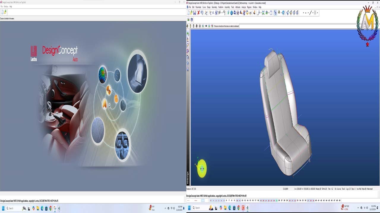 Lectra Design Concept Auto V4R3 Full Version Working All Windows - YouTube
