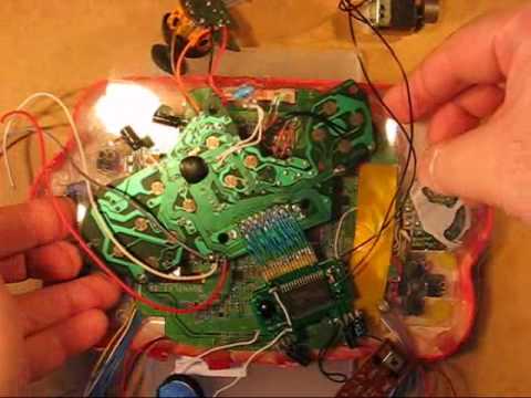N64 log - 16 - Test screen, install the rumble motor and controller ...