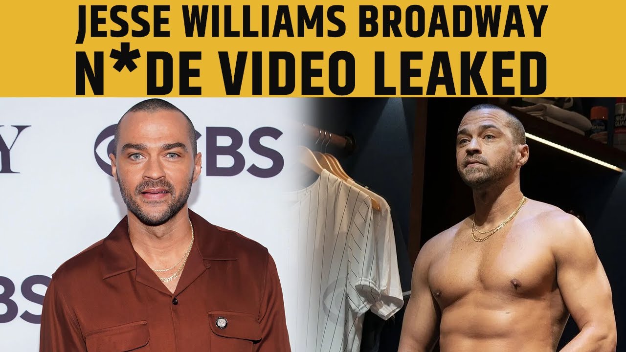 Jesse Williams Broadway Nude Video Leaked On Reddit | Jesse Williams ...