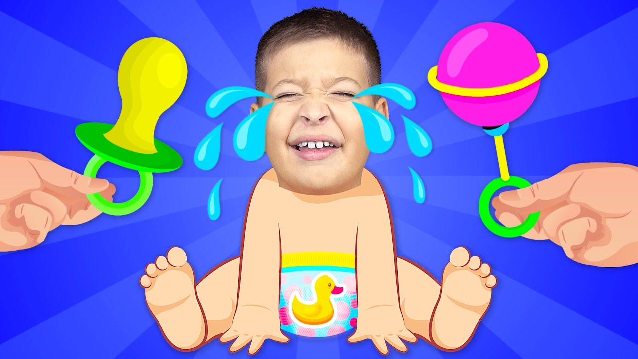 Why Babies Cry Song - Don't Cry Baby - Song for Kids about Caring for ...