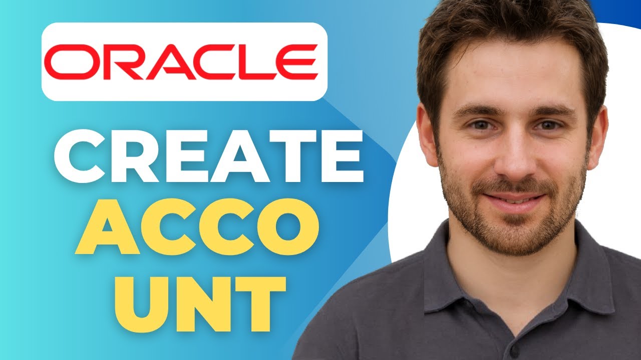 How To Create An Oracle Account (Beginner Guide) - YouTube