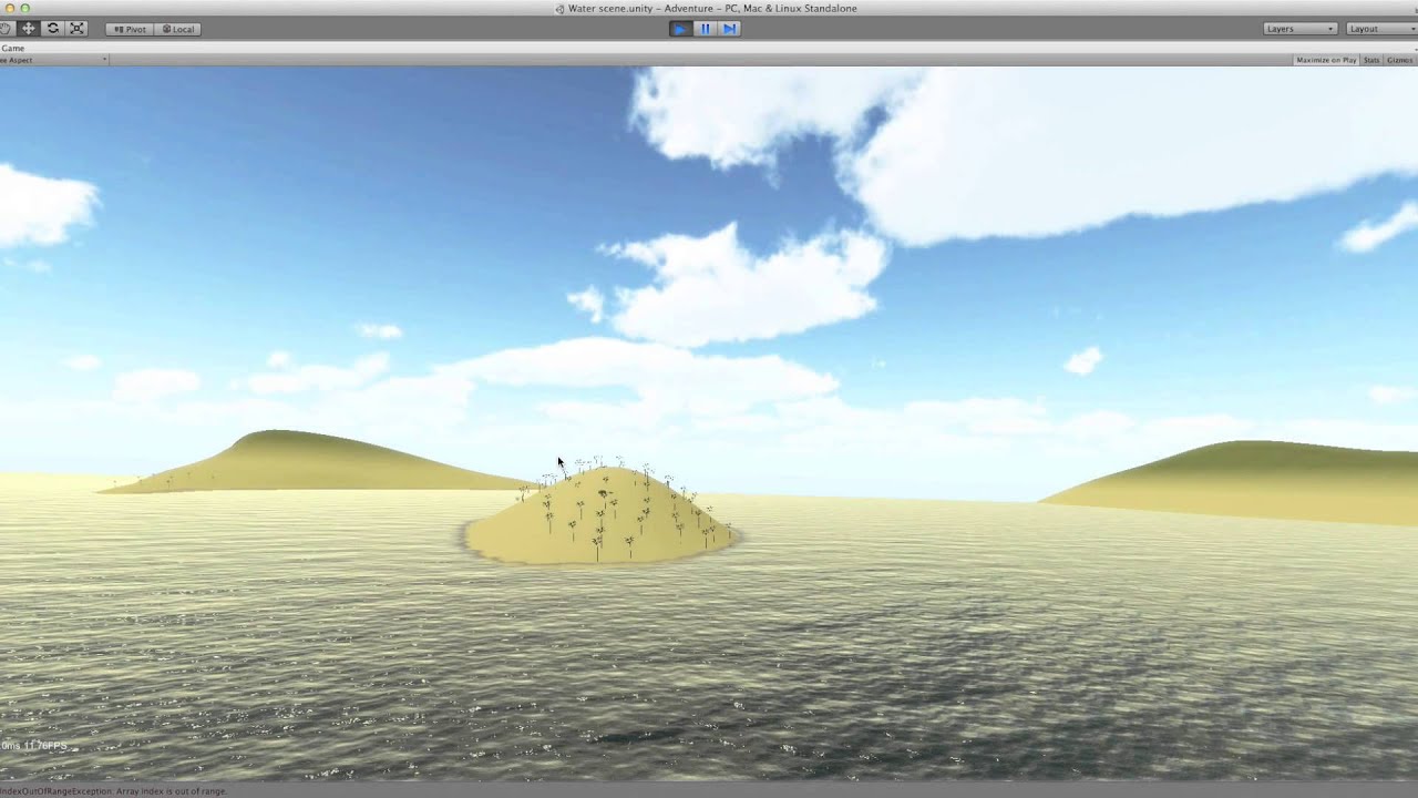 Unity New project 2014 Benchmark Scene Next-Gen (NEW) - YouTube