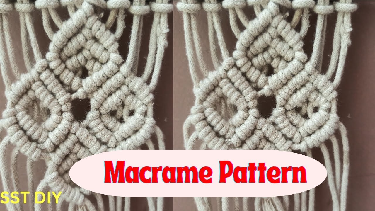 Macrame Pattern #viral #videoyoutube #macramecreation #macrame #diy #shortvideo #macramedecor # ...