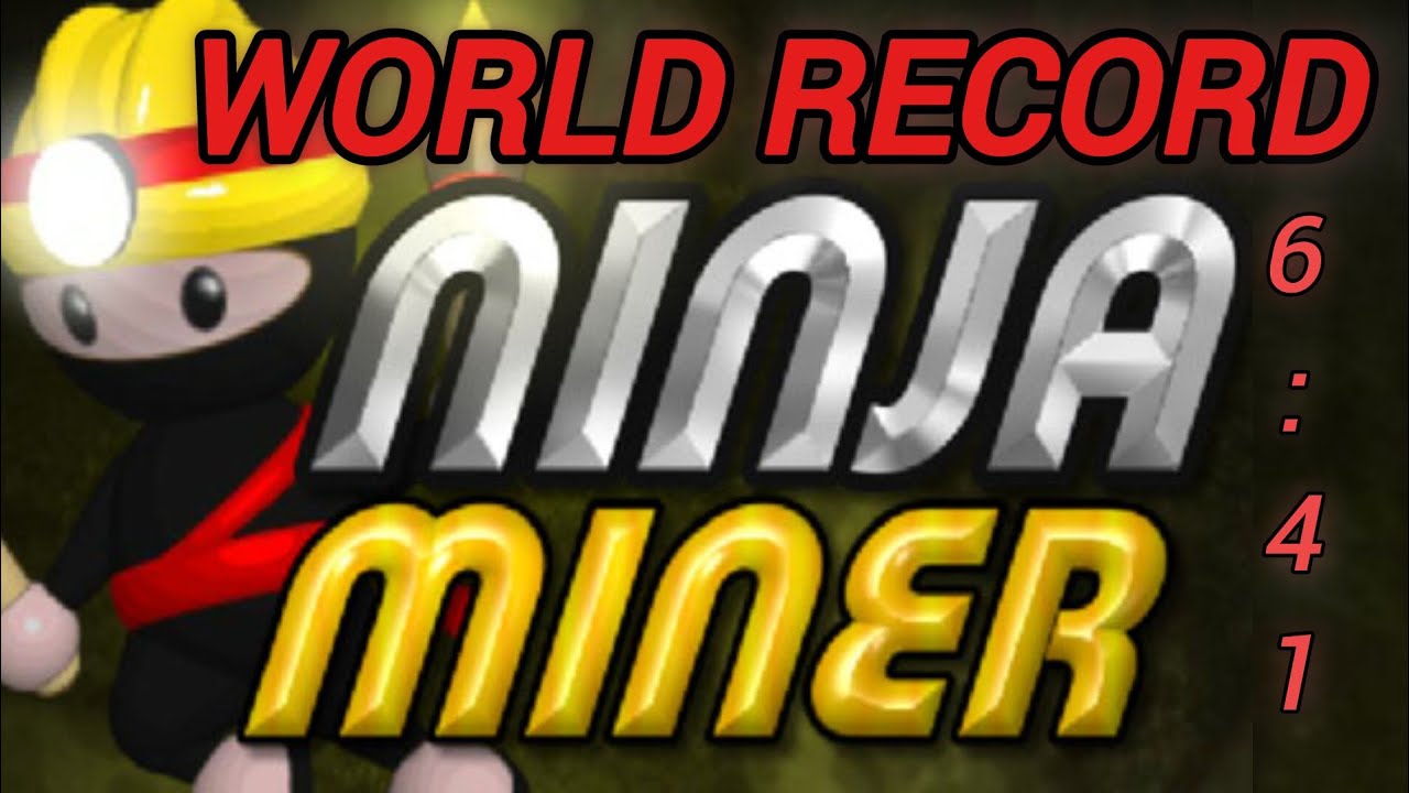 Ninja Miner Any% Speedrun in 6:41 (FORMER WR & FIRST SUB 7) - YouTube
