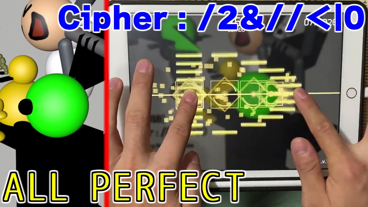 【Phigros】Cipher : /2&//＜|0 (IN Lv14) ALL PERFECT - YouTube