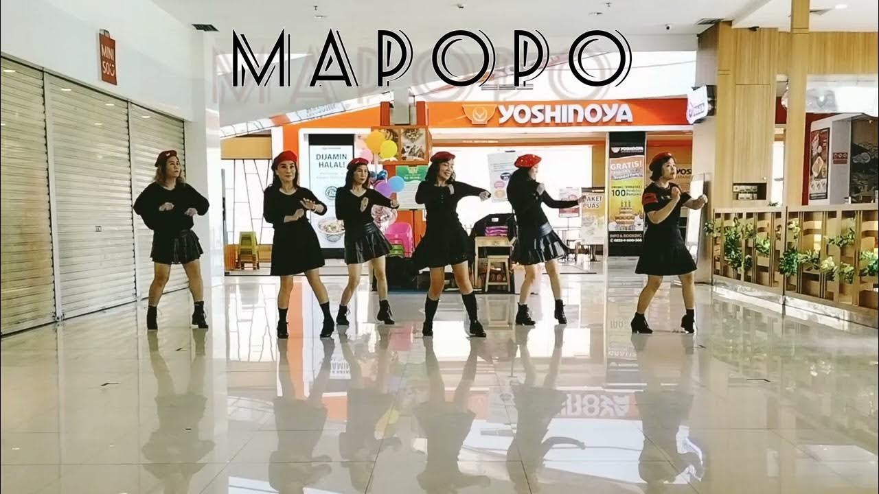 MAPOPO Line Dance//High Beginner Level// Choreo: Caecilia Maria Fatruan(INA) - YouTube