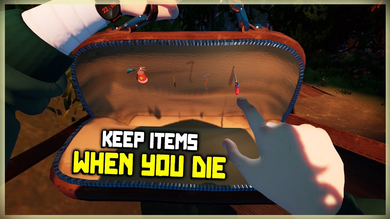 How To Keep More Items When Your Caught In Hello Neighbor 2 | Don't ...