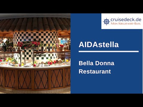 AIDAstella Bella Donna Restaurant [#28] - YouTube