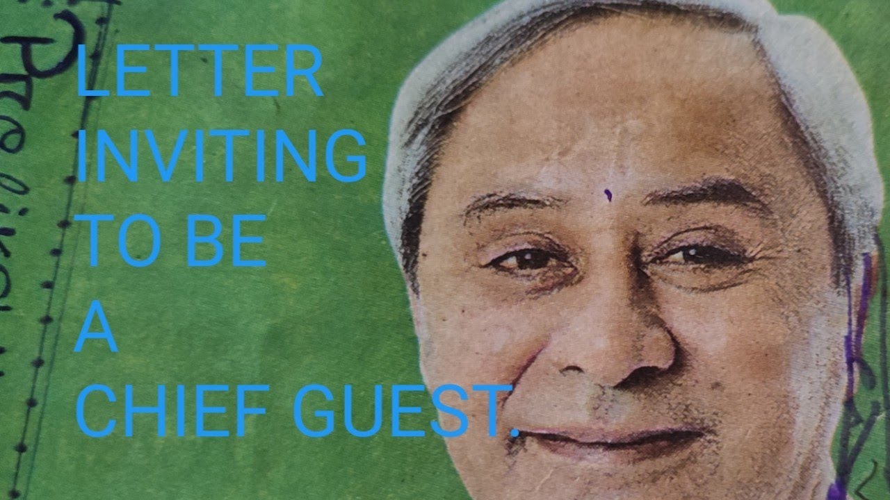 LETTER OF INVITATION TO A CHIEF GUEST TO ATTEND SCHOOL'S ANNUAL ...