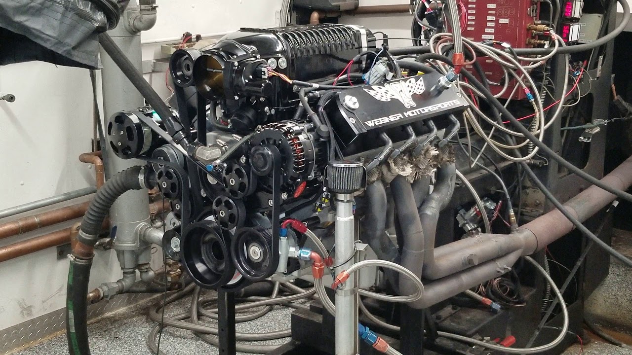 Wegner Motorsports Supercharged LS3 making 973 HP and 847 Torque! - YouTube