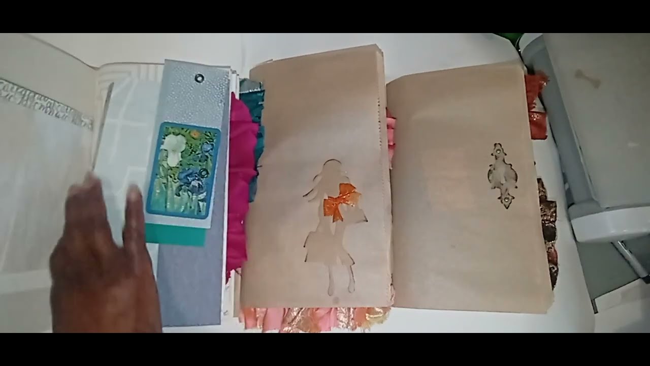 😎Junk Journals/ Junk Journal Flip Through/ Journals/ Eclectic Paper Bag ...