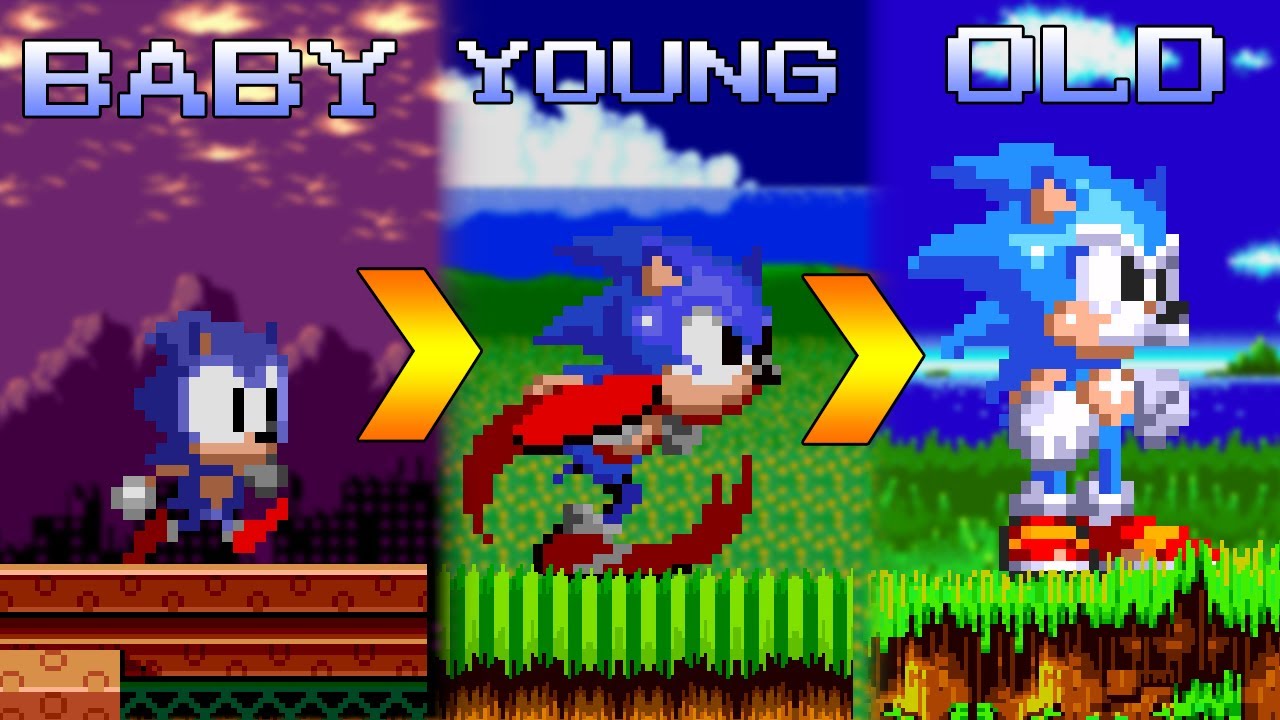 Sonic's Life Evolution - YouTube