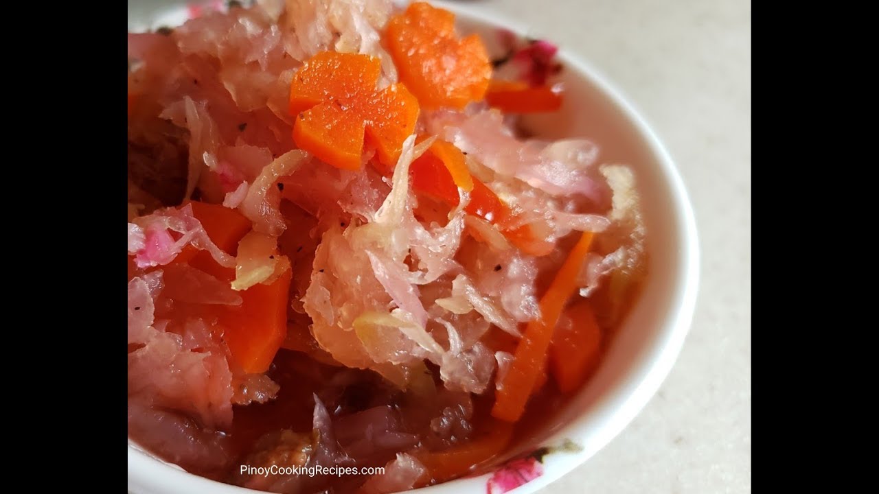 Easy Homade Atchara | PinoyCookingRecipes - YouTube