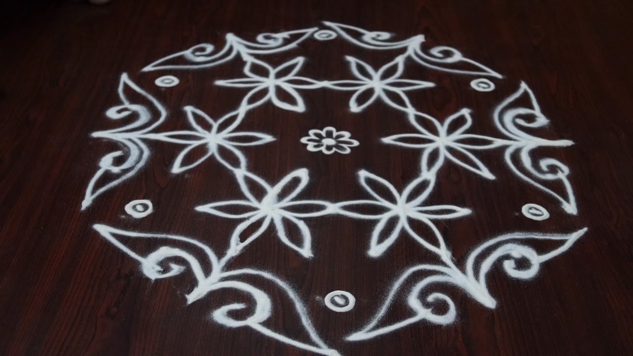 simple and easy muggulu || simple and easy rangoli designs || simple ...