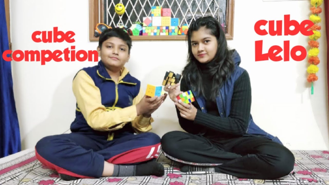 Cube lelo Rubik's cube competition - YouTube