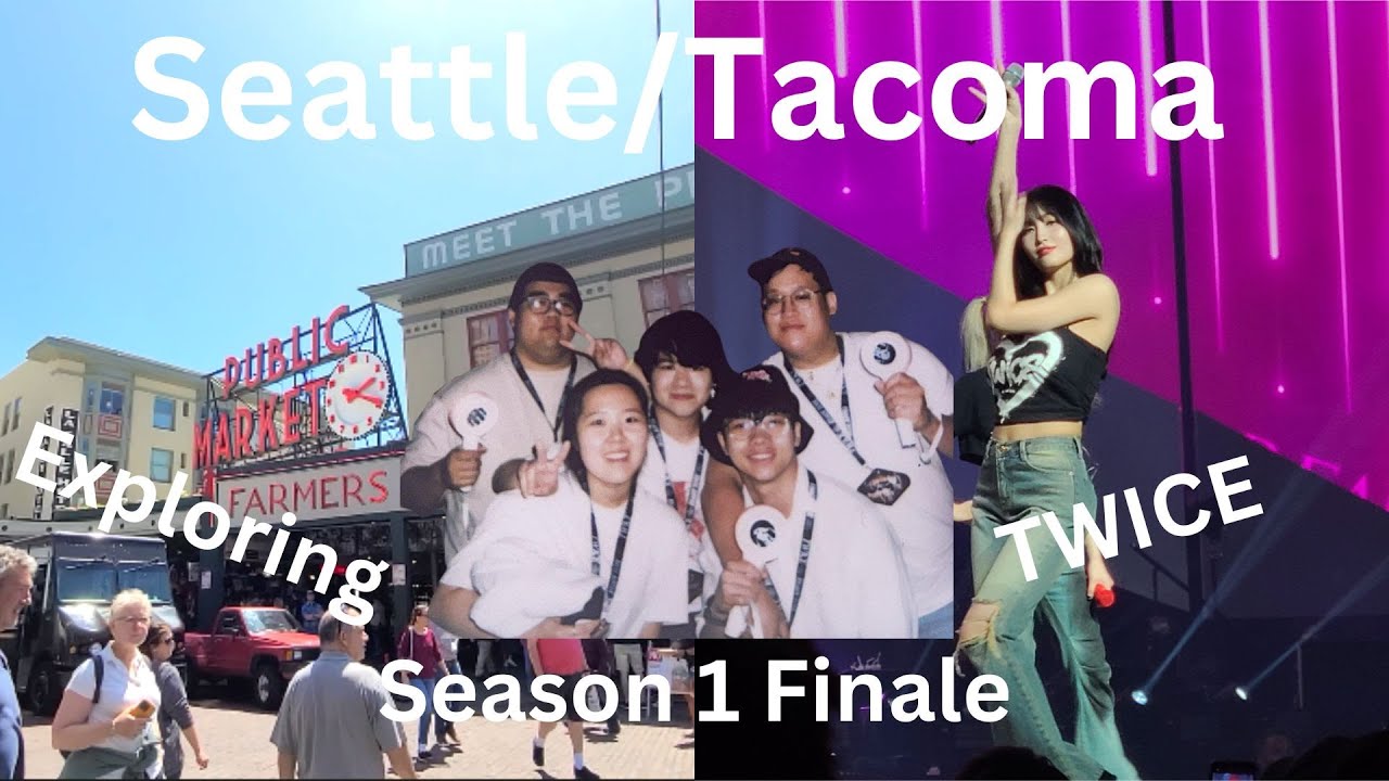 [LOL VLOGS] Seattle/Tacoma: Friends, Exploring, and TWICE Concert - YouTube
