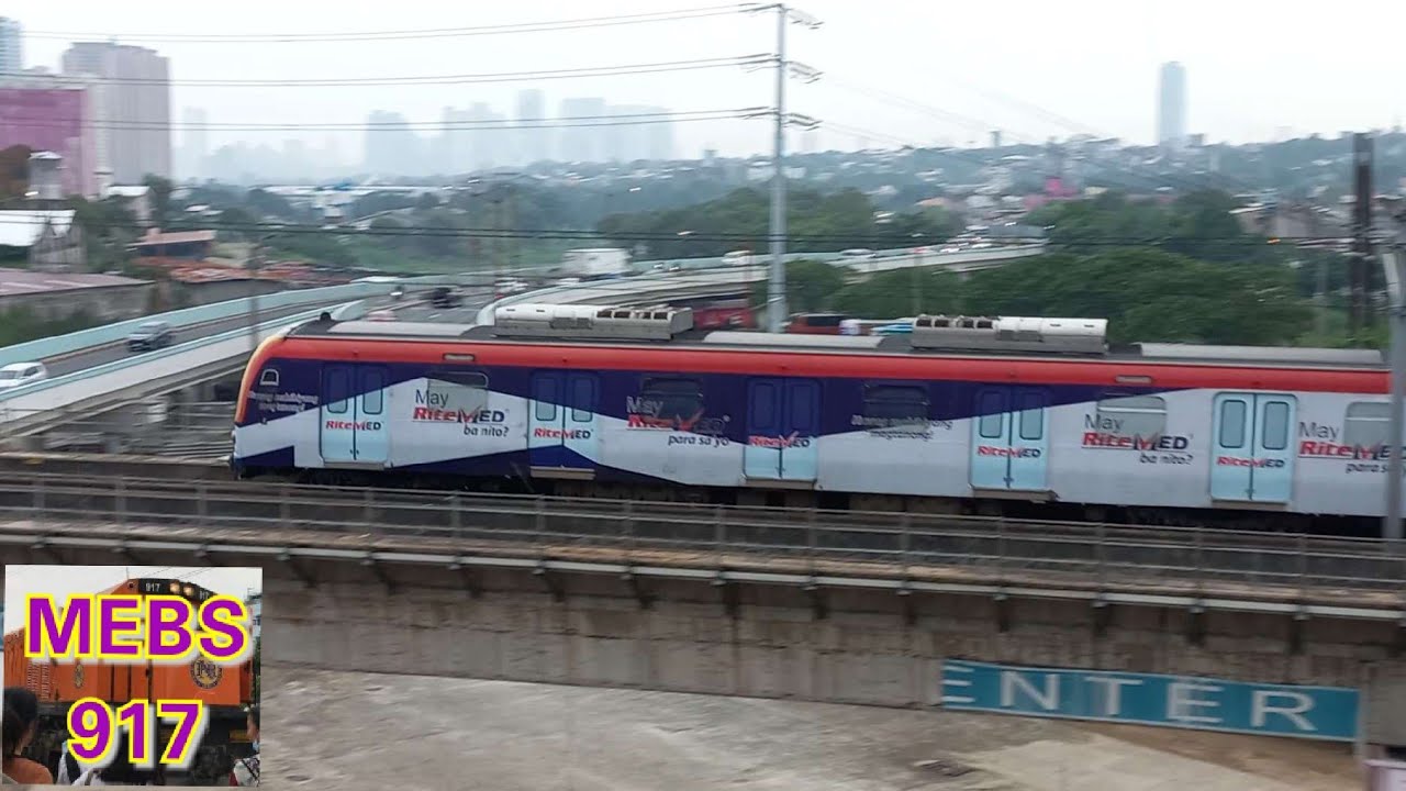 LRTA Line 2 TS #8 (RiteMed Ad Wrap) at Santolan Area - YouTube