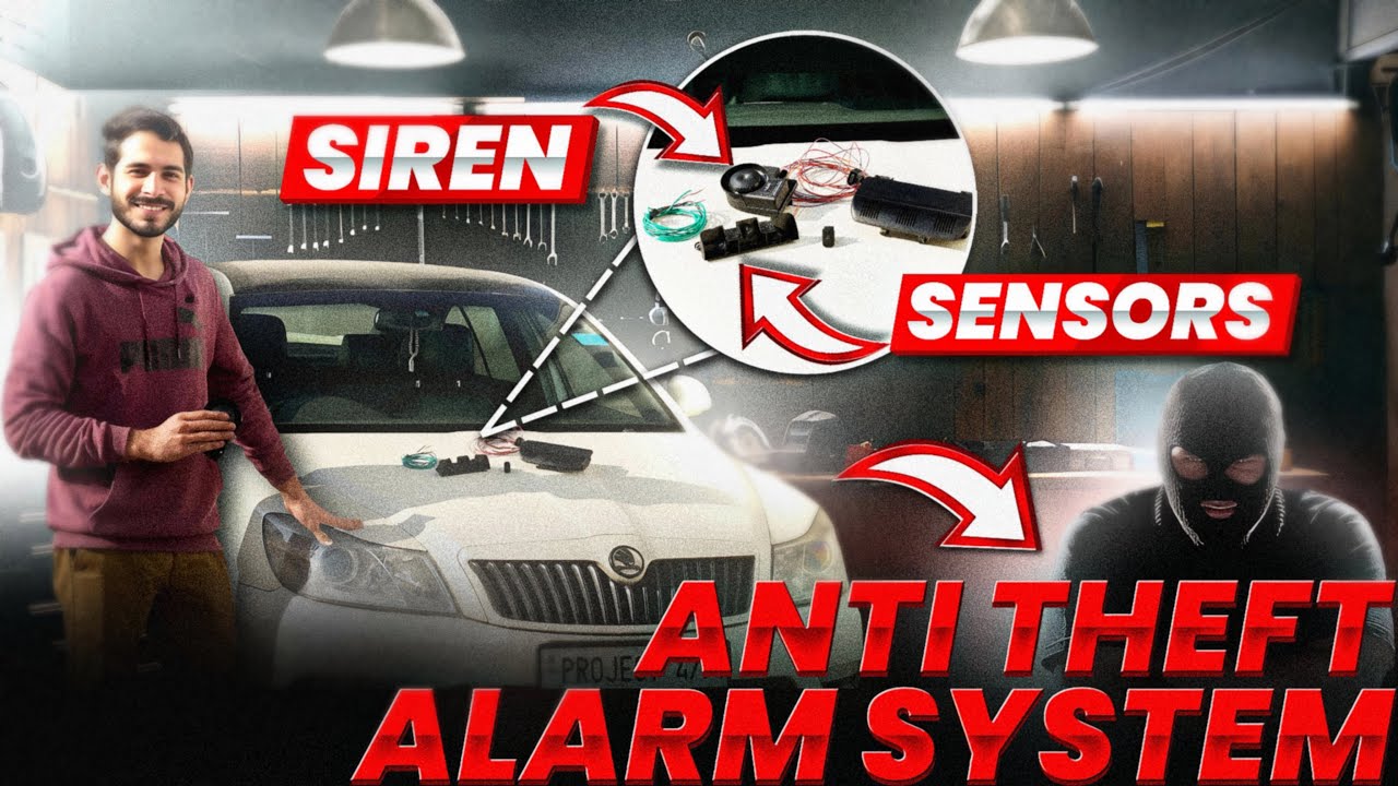 I installed a siren in my laura, cannot steal it now - YouTube