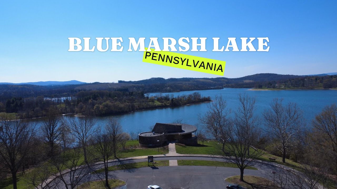 BLUE MARSH LAKE, PENNSYLVANIA. 4K - YouTube