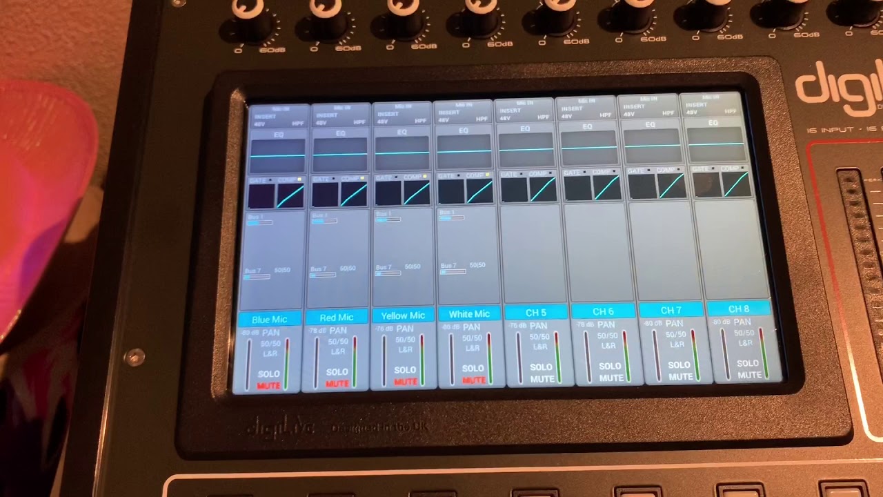 Studiomaster Digilive16 Firmware Update - YouTube