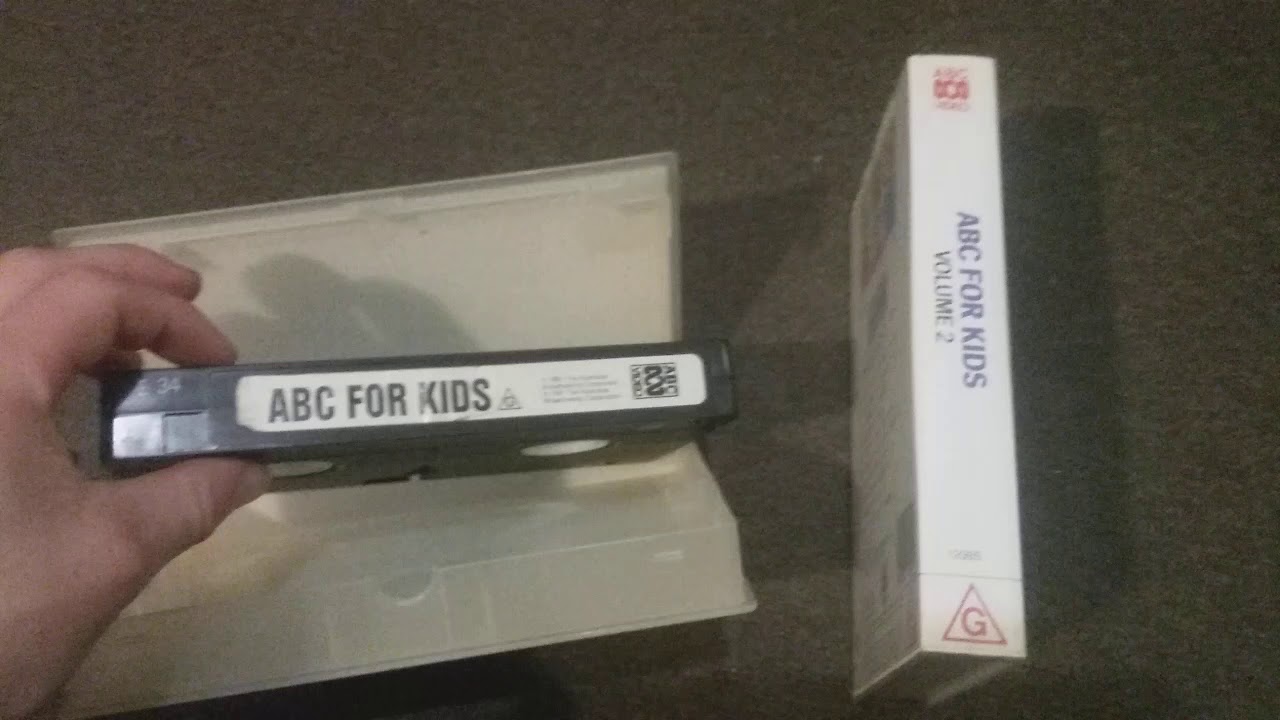 My ABC For Kids Video Hits VHS Collection - YouTube