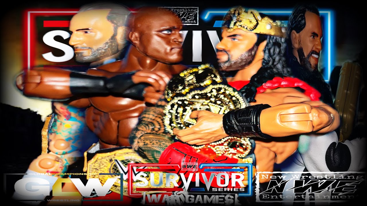 NWE X GCW Survivor Series War Games 2023 - YouTube