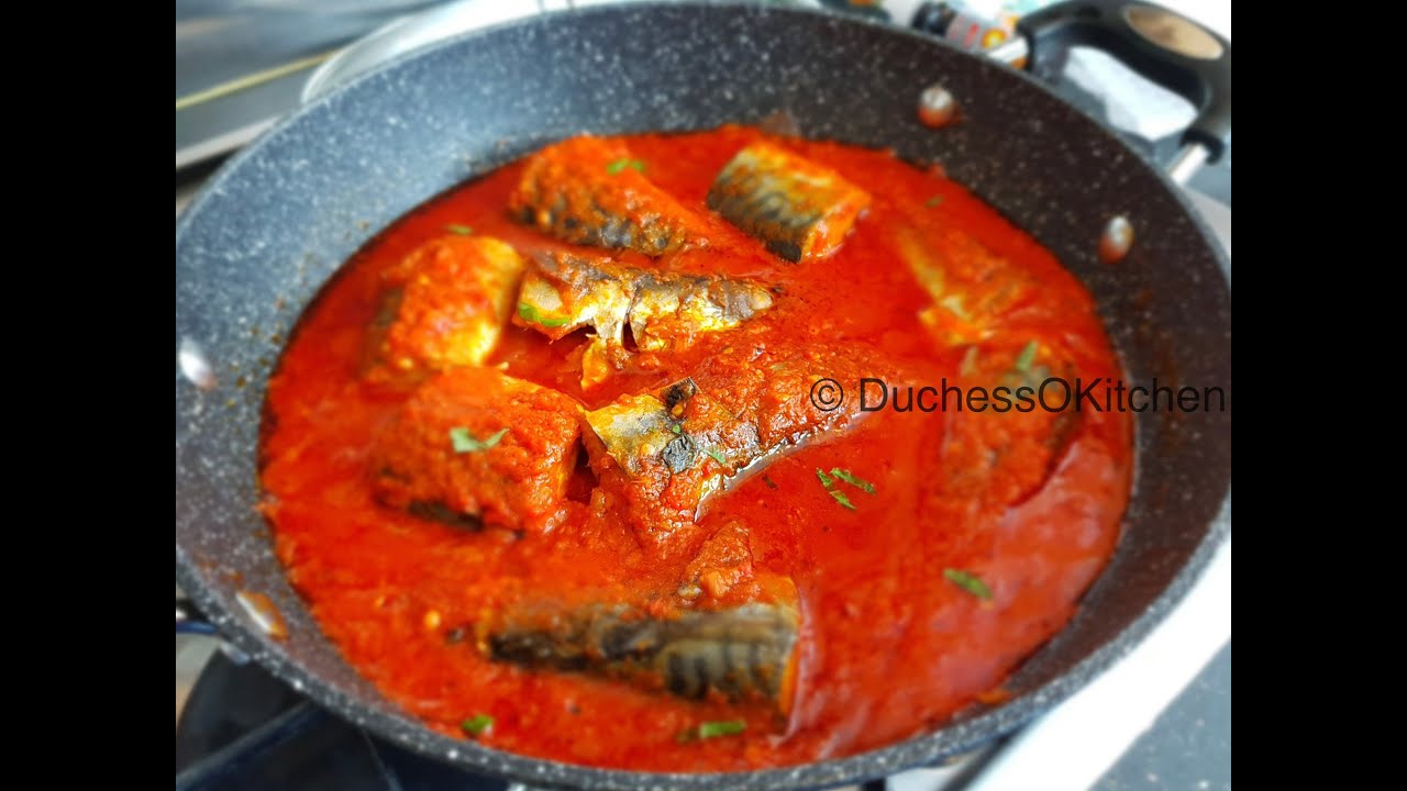 Mackerel Stew - YouTube