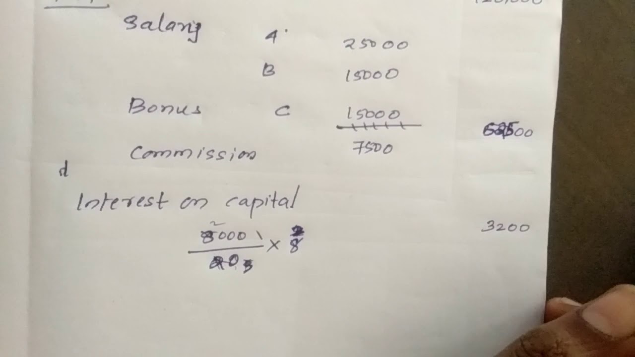 Calculation of book profit and total income of firm - YouTube