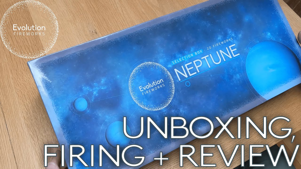 Evolution Fireworks - Neptune Box - Unboxing, Firing, and Review - YouTube