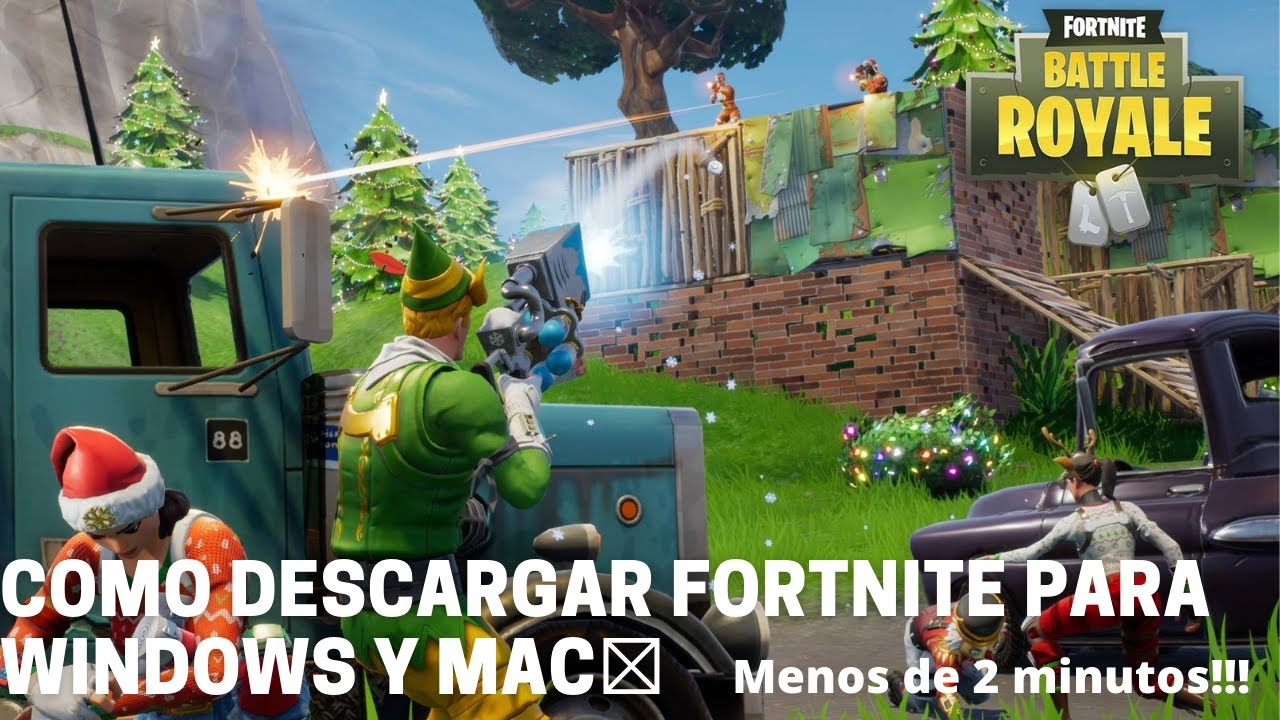💻Como descargar fortnite para pc desde Epic Games para Windows y Mac💻 ...