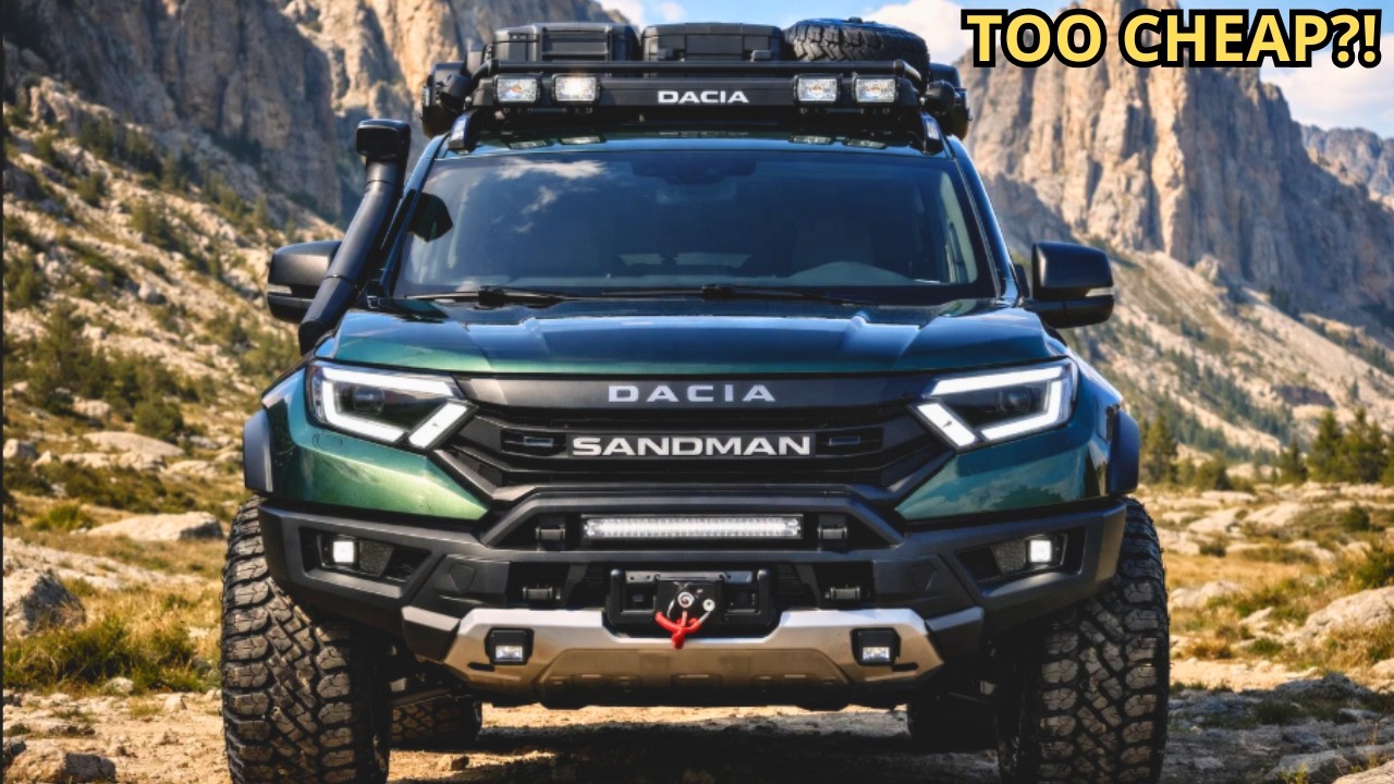 2026 Dacia Sandman 4x4 Revealed – The Budget-Friendly Off-Road Camper ...