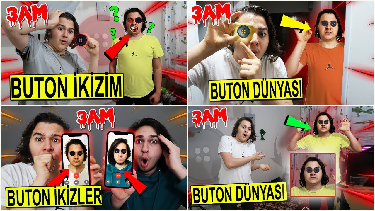 TÜM BUTON DÜNYASI BÖLÜMLERİ !! | BUTON İKİZ - Okan Sarıoğlu - YouTube