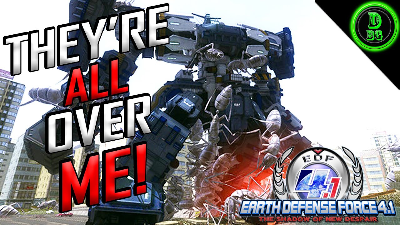 I Hate Getting Swarmed By Ants in Earth Defense Force 4.1 - YouTube