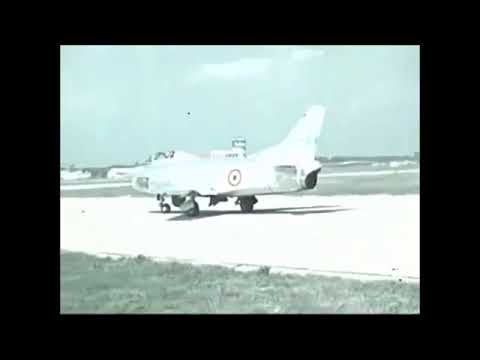 Fiat G.91 first flight - YouTube