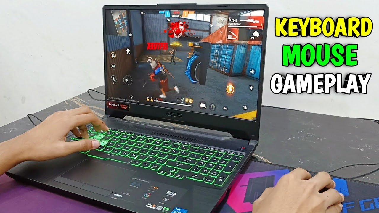 Keyboard Mouse Gameplay | Best Handcam Video | Garena Free Fire #gaming ...