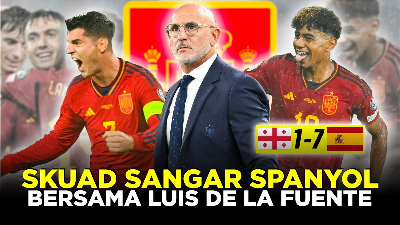 WAJAH SANGAR TIMNAS SPANYOL BERSAMA LUIS DE LA FUENTE - YouTube