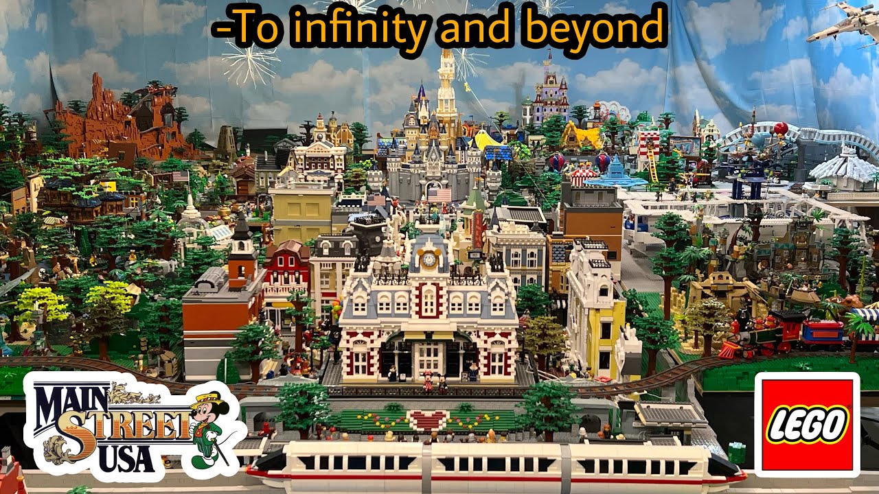 LEGO MAIN STREET USA - BUILDING THE MAGIC TOUR - YouTube