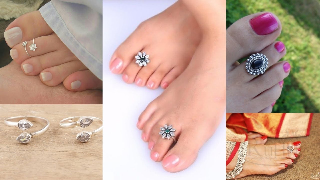 Silver Toe Ring Designs||Bichiya Designs 2024||#youtube #trending # ...