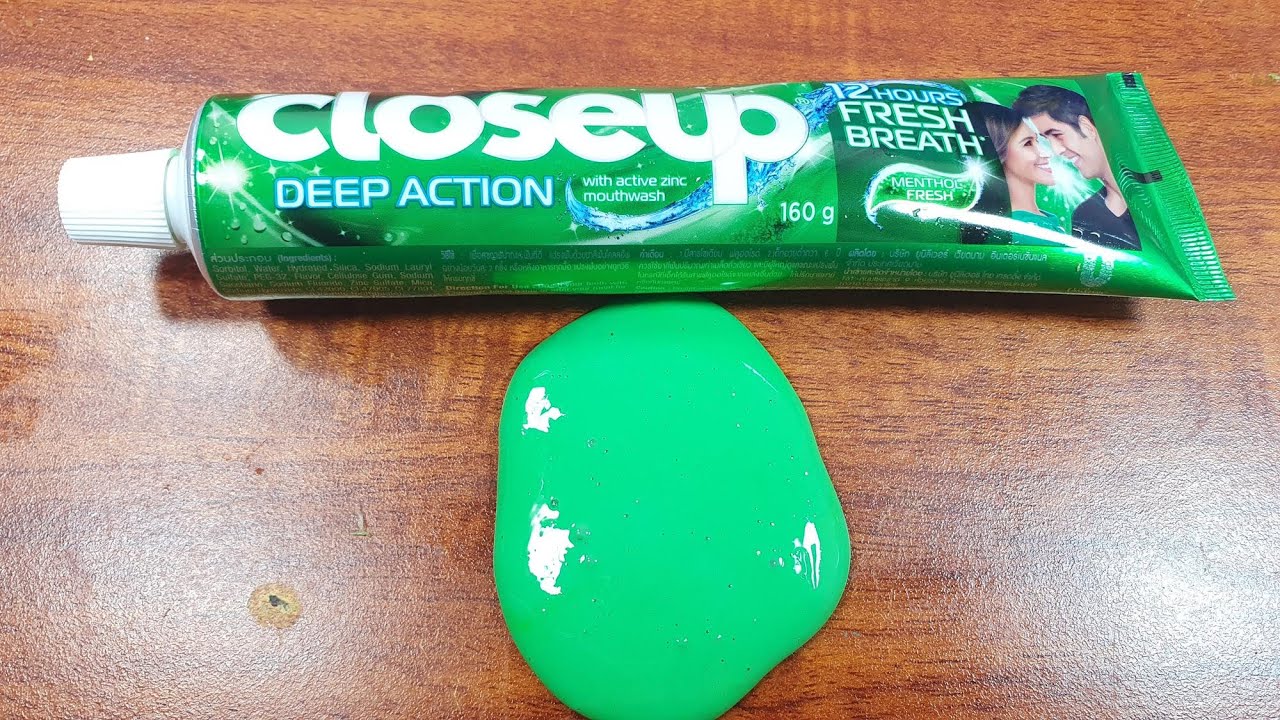 Toothpaste Salt SlimeNo Glue, Slime Salt At Home - YouTube