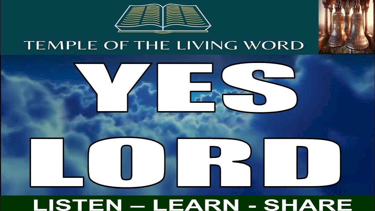 01 YES LORD - YouTube