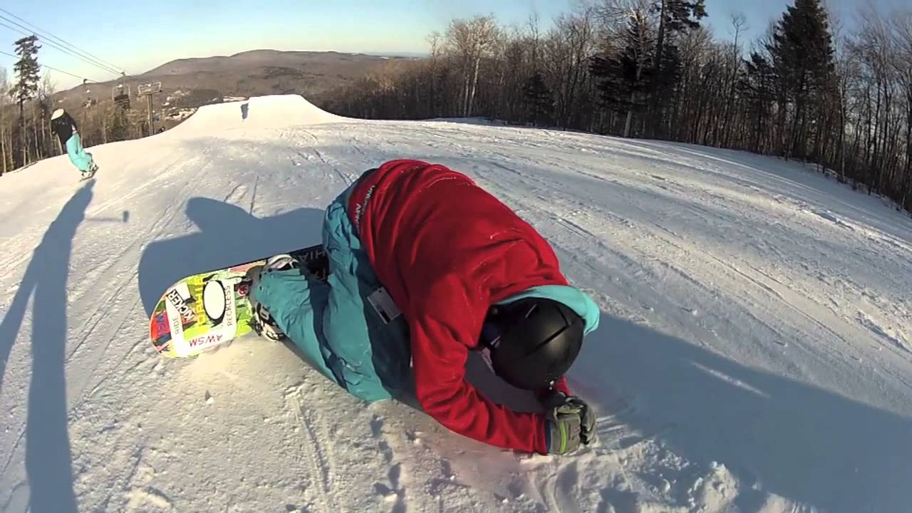720 Snowboard Crash - YouTube