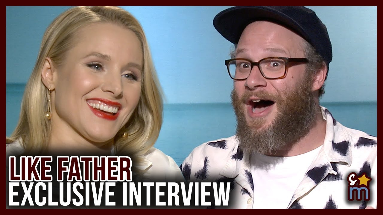 Kristen Bell & Seth Rogen Talk LIKE FATHER, Traits & Man Purses ...