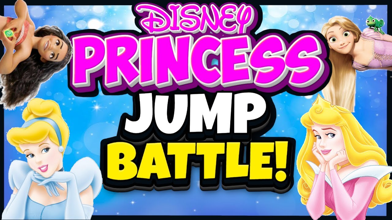 Disney Princess Brain Break! Disney Jump Battle and Animal FACTS - YouTube