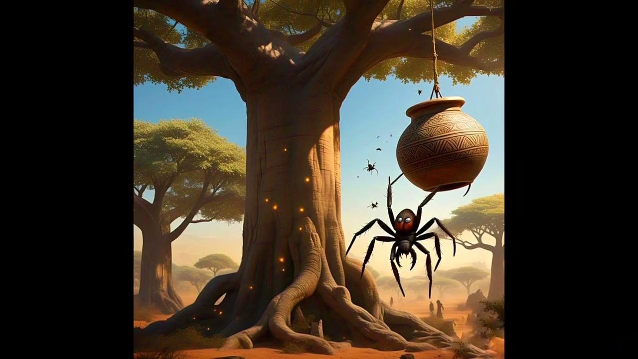 Anansi the Spider and the Pot of Wisdom | African Folktale for Kids ...