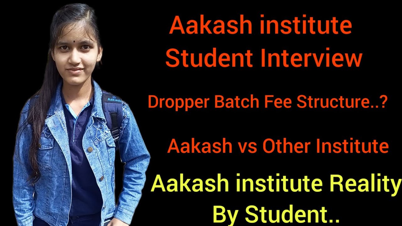 Aakash Student review | Aakash Girl Interview | Aakash Reality By ...