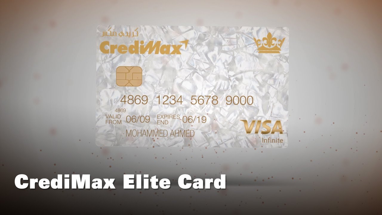 CrediMax Elite Card Animation - YouTube