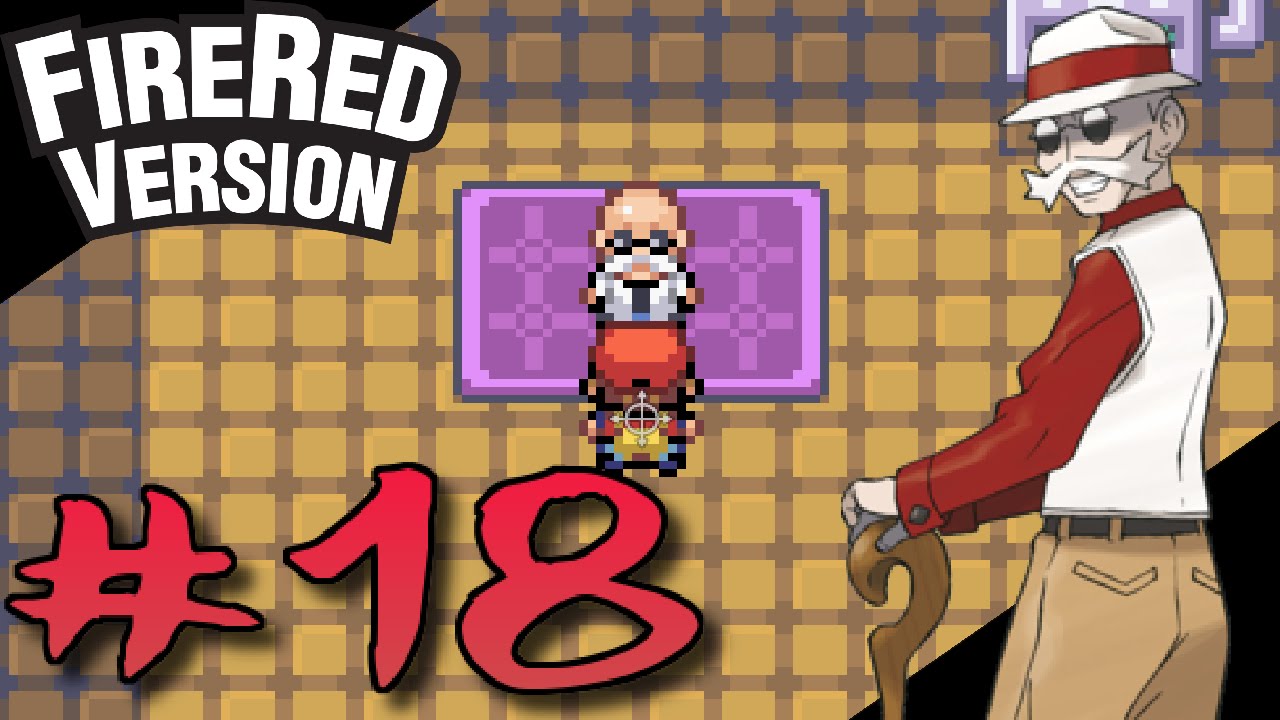 Pokemon: Fire Red - Tam Çözüm#18 : Cinnebar Salon Lideri Blaine - YouTube