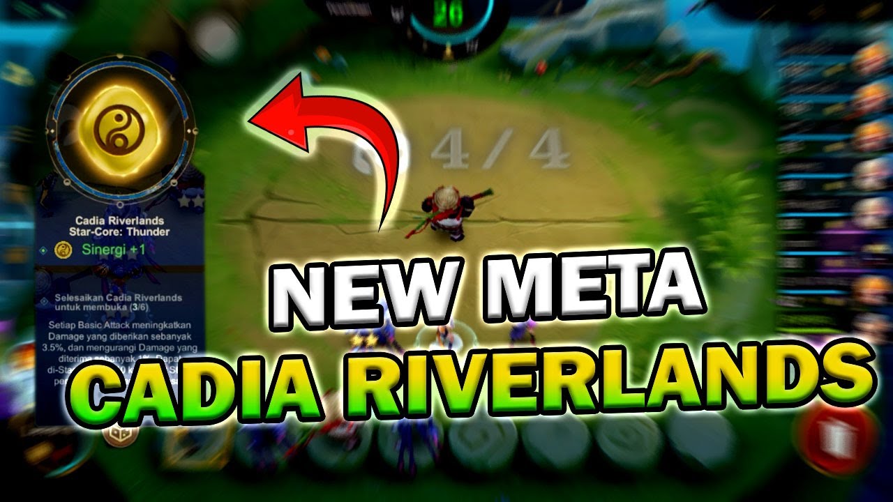 META CADIA RIVERLANDS‼️ - MAGIC CHESS INDONESIA - YouTube