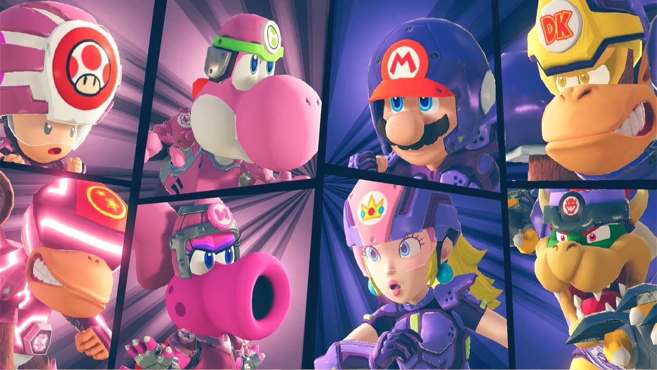 SIDEKICKS VS MAIN CHARACTERS: MARIO STRIKERS BATTLE LEAGUE - YouTube